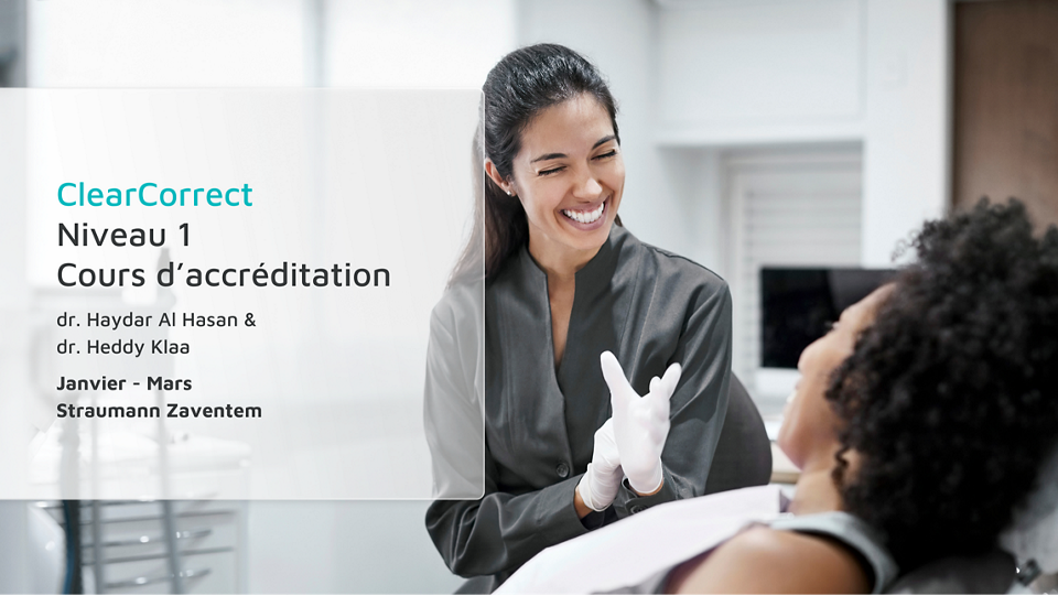 ClearCorrect Cours d'accréditation de niveau 1