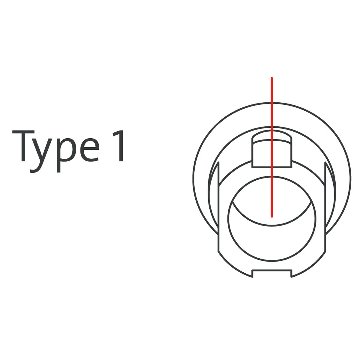 MedentiLOC Abutment / inkl. Abutmentschraube abgewinkelt Typ 1 2-teilig ...