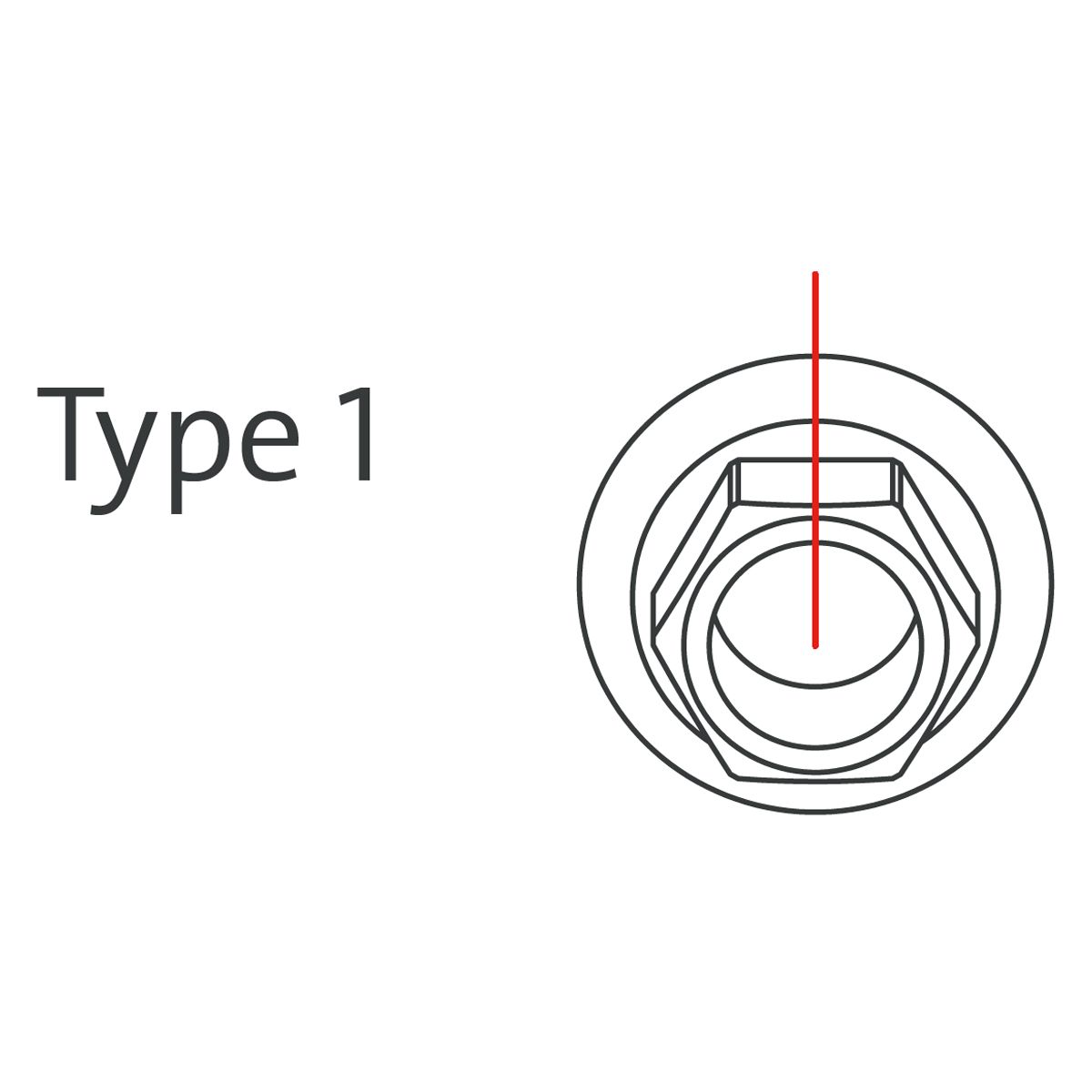Pilier standard / vis de pilier incluse angulé type 1 16° D 4,5 D 5,2 ...