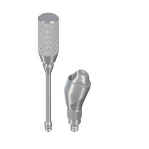RC Screw-retained Abutment, TAN - angled 17°, Ø 4.6mm, GH 5.5mm, Type A ...