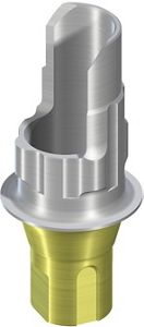 NC Variobase® for Crown AS, incl. screw, Ø 4.1mm, AH 5.5mm, GH 1mm, TAN ...