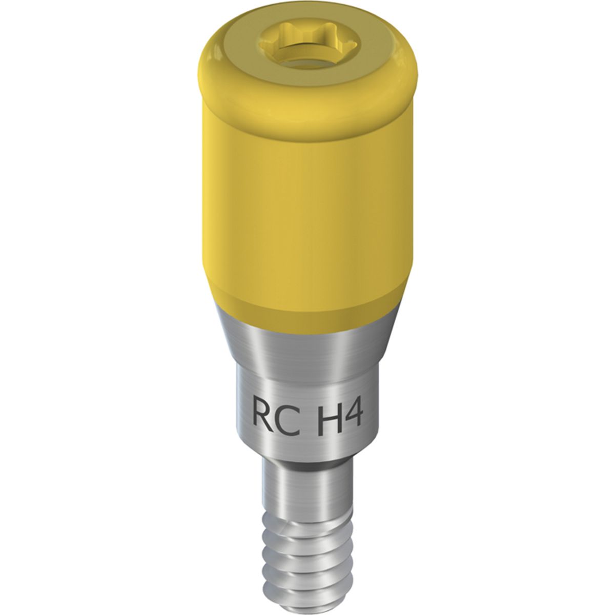 RC Novaloc® TiN, straight 0°, Ø 3.8mm, H 4mm, TAV | Straumann Group - Straumann USA