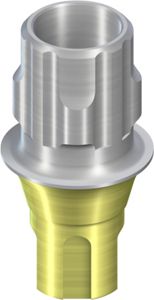 NC Variobase® Abutment, with screw, Ø 3.8mm, H 3.5mm, TAN | Straumann ...