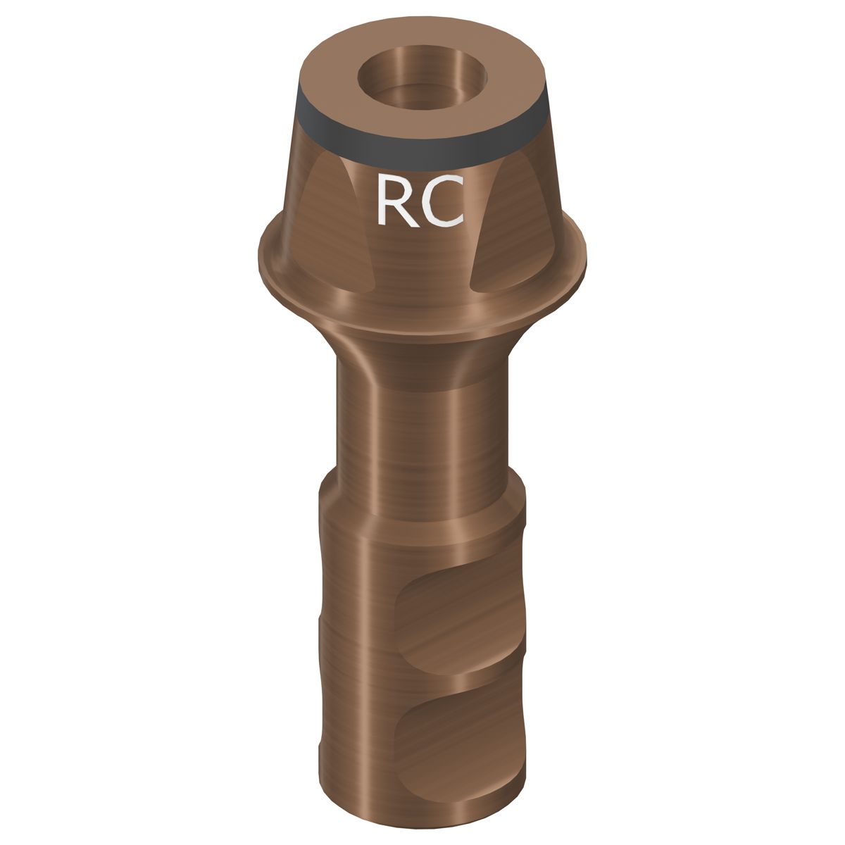 RC Implant Analog, for Cementable Abutment, Ø 6.5mm, AH 4mm, TAN ...