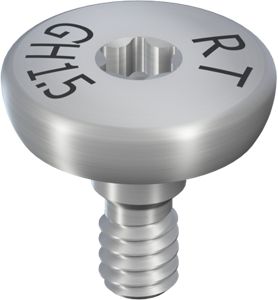 RT Casquillo de cierre, Ø 5.5mm, H 1.5mm, Ti | Straumann Group ...