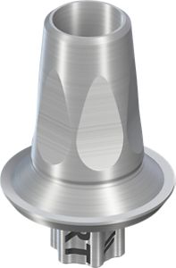RT Cementable Abutment, straight 0°, for crowns/bridges, AH 5.7mm, TAN ...