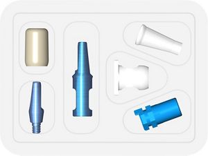 RN Solid All-In-One Set, blue - H 7mm, for crown | Straumann Group ...