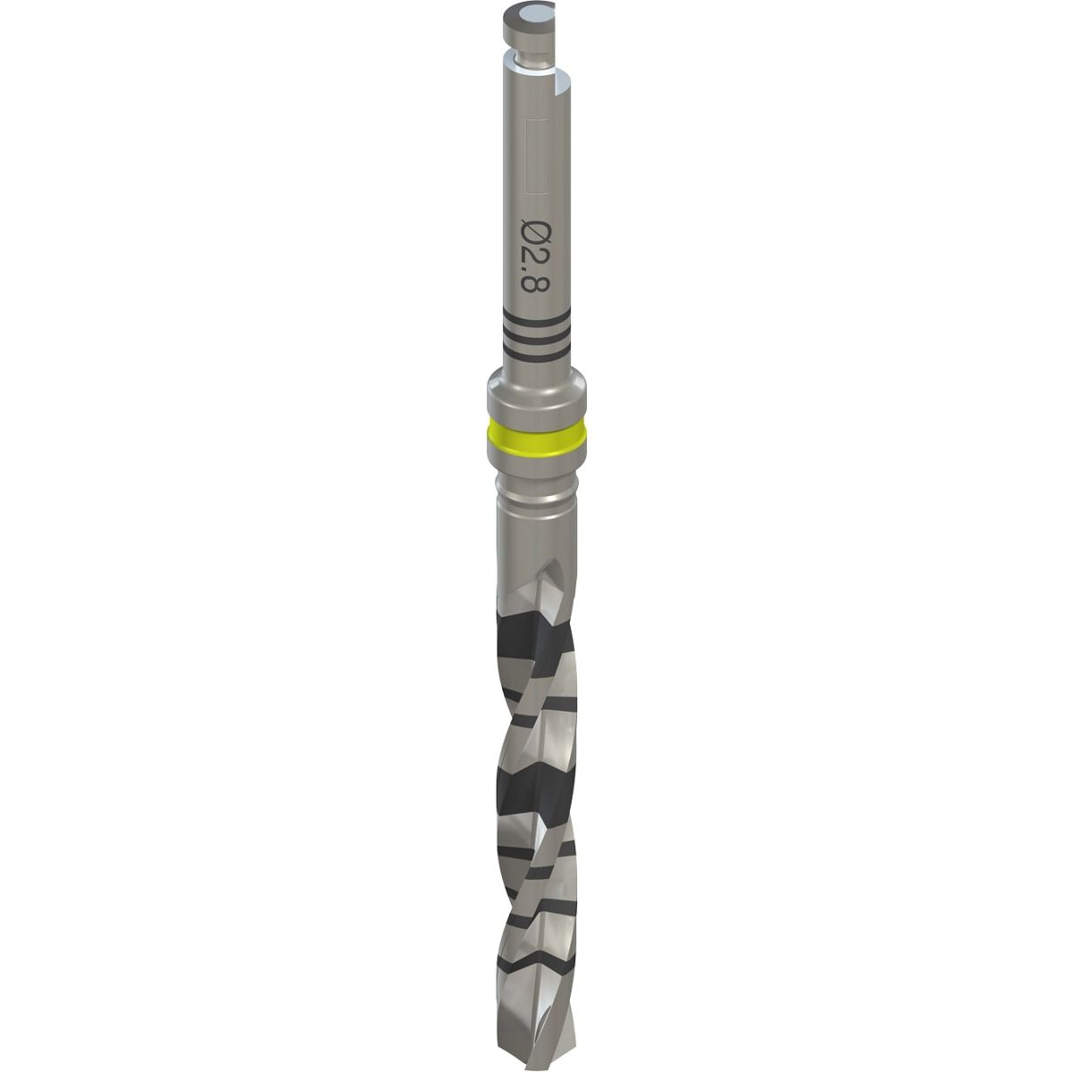 Foret hélicoïdal PRO, Ø 2.8mm, long, L 42mm, acier inoxydable ...