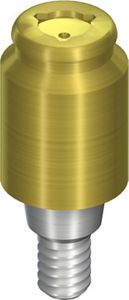 RN Locator® abutment, height 5.0 mm, titanium alloy, TiN coating ...