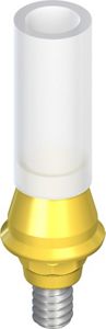RN synOcta® gold Abutment, crown, H 4.3 mm, Ceramicor®/POM | Straumann ...