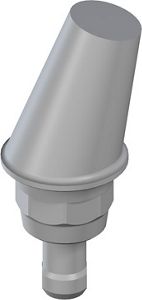 WN synOcta® angled PLAN Abutment - Type A, angled 15°, POM | Straumann ...