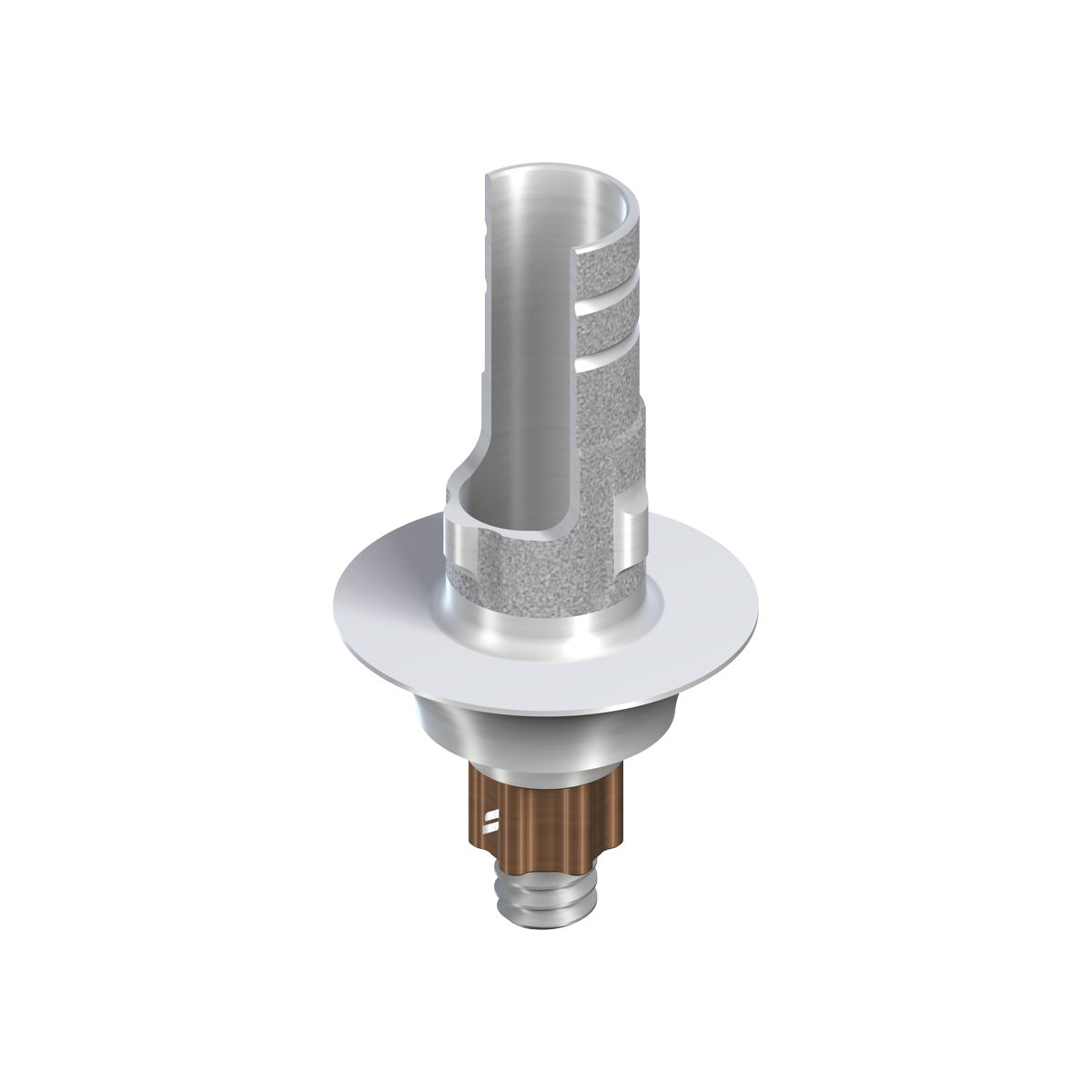 WB Variobase® XC para coroa SA, incl. parafuso, Ø 6.5mm, GH 1.5mm, AH 7mm, TAN | Straumann Group ...