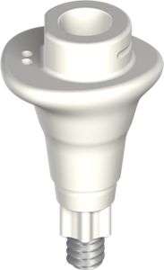 RB/WB S Anatomic Healing Abutment XC, Ø 3.8mm, GH 2.5mm, H 5.5mm, PEEK ...