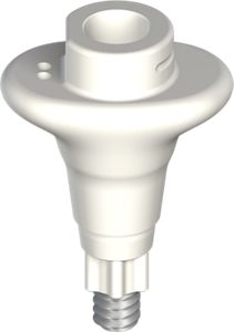RB/WB M Anatomic Healing Abutment XC, Ø 3.8mm, GH 2.5mm, H 5.5mm, PEEK ...