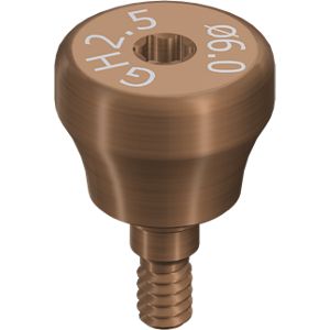 WB Partie secondaire de cicatrisation, couronne, ∅ 6mm, GH 2.5mm, AH ...