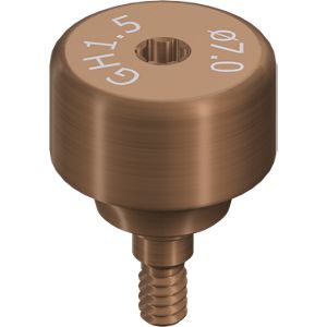 WB Partie secondaire de cicatrisation, Couronne, ∅ 7mm, GH 1.5mm, AH ...