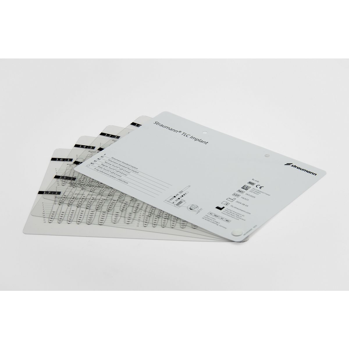 X-ray Reference Foil, for TLC Implants | Straumann Group - Straumann USA