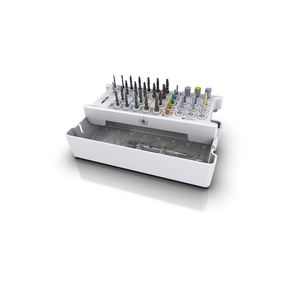 KIT CIRÚRGICO COMPACTO HELIX HE BROCAS CONTROL STOP COMPLETO ...