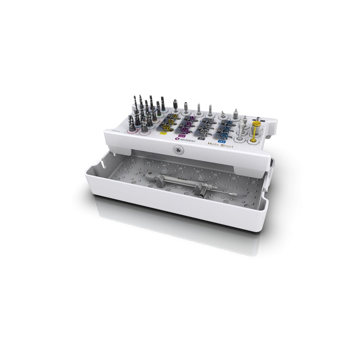 HELIX SHORT SURGICAL KIT CASE, POLYMER/Ti, N/A | Straumann Group ...