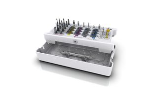 HELIX SHORT PRE-MOUNTED SURGICAL KIT CASE, POLYMER/Ti/STAINLESS STEEL ...