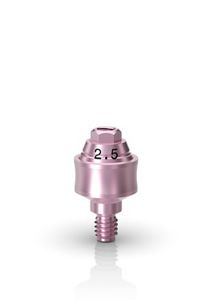 HS MINI CONICAL ABUTMENT, TITANIUM/POLYMER, 2.5 mm | Straumann Group ...