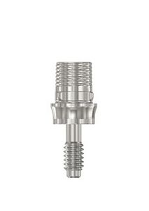 External Hex Titanium Base for Crown, Titanium, 4.1/4.3X4X2 mm ...