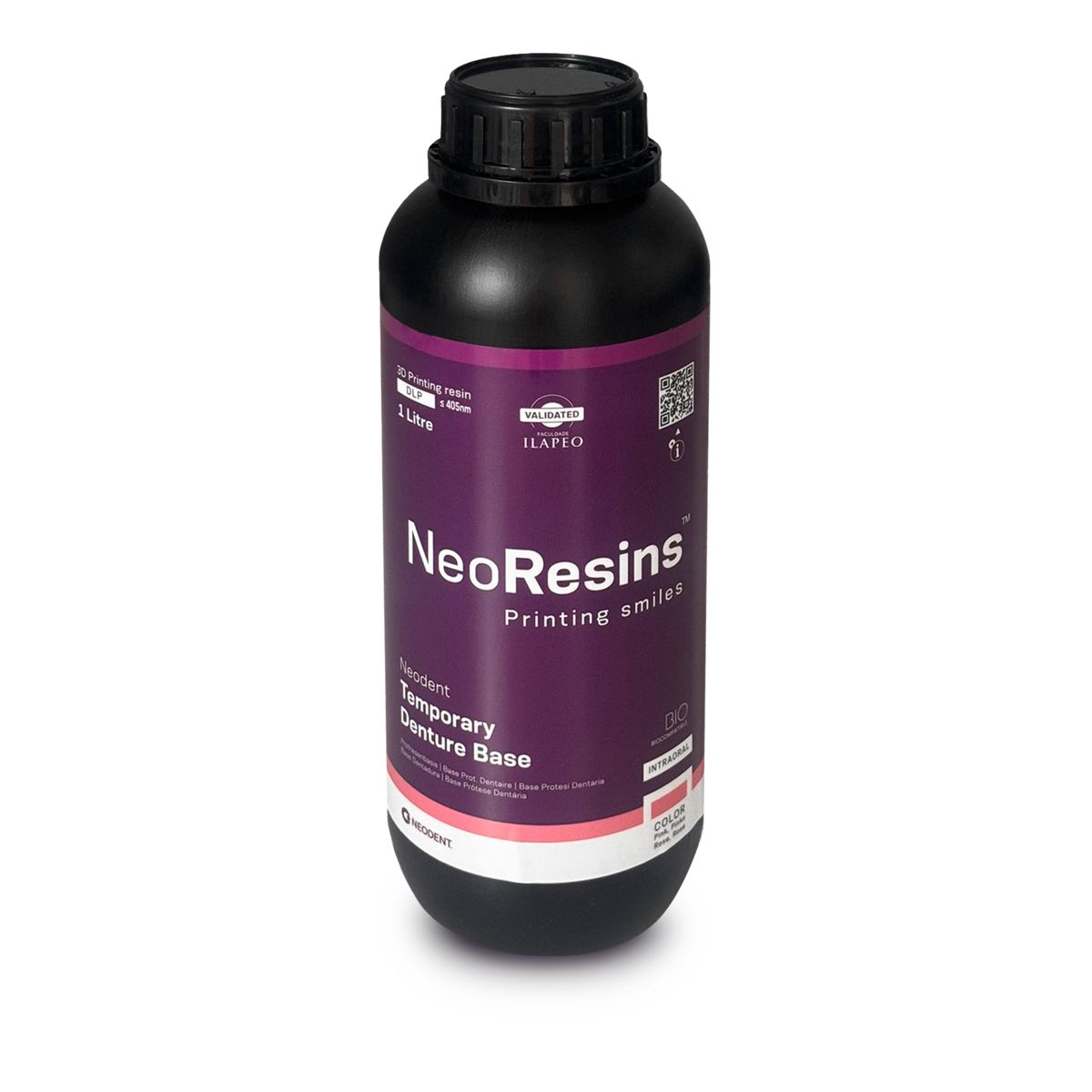 Résine Universelle Base Prot. Dentaire,Rose,Biocomp.,DLP,1L | Straumann Group - Neodent Suisse