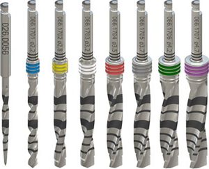 BLX Drill Set, Course, 8 pcs | Straumann Group - Straumann USA
