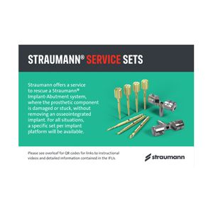 Straumann Service Set Instructional Postcard | Straumann Group ...