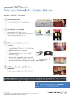 Straumann® CARES® Prothetik für Zahnärzte