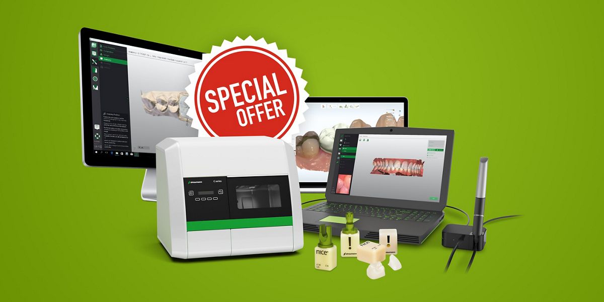 Straumann® CARES® & 3shape Chairside offer