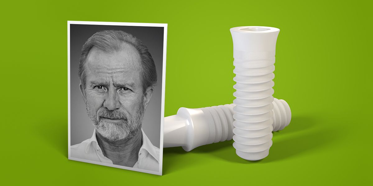 Single-tooth restoration with Straumann® PURE Ceramic Implant in the ...